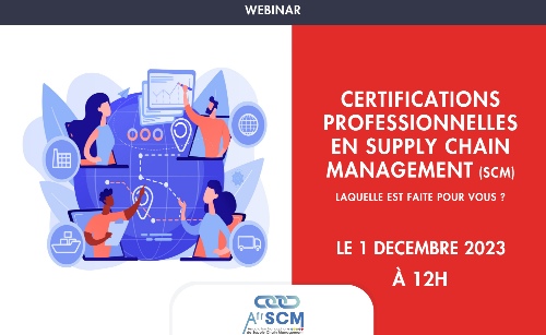 Webinar Certifications professionnelles en Supply Chain Management - On ...